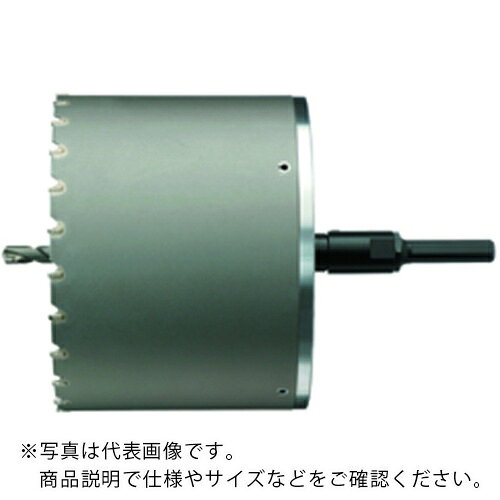 特長：塩ビ管穴あけ作業に最適な刃型設計の専用コアドリルです。下水道用塩ビ管へのソケット取付、大口径穴あけ作業に使います。コア底部にアルミダイカストを採用。従来品の2／3の軽量化により作業性が向上します。Z軸スピンドル（SDSタイプ）を標準装...