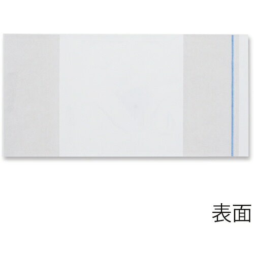 特長：納品書・内容明細書を入れるプラスチックフィルム製の糊つき袋です。伝票等が荷物と同時到着で経費削減になります。プラスチックフィルム製で耐水性に優れています。部分セパレーターで作業が速く低コストです。封入口側に折り返しがついており、伝票の...