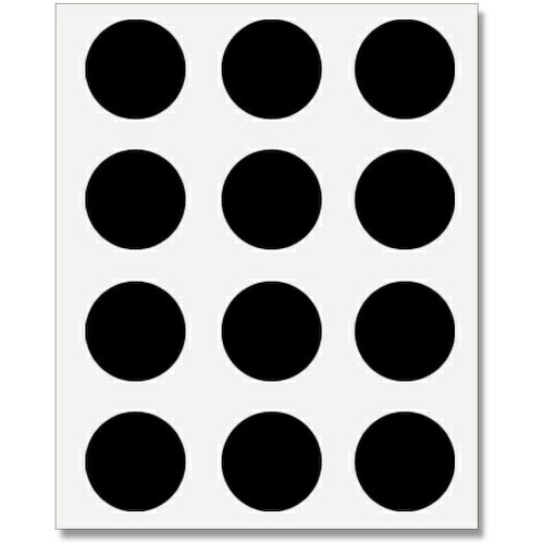 特長：直径28mmのシンプルな黒い丸いシールです。ちょっとしたアクセントや、他色と組み合わせて分類の目印などに。180枚入り（12枚×15シート）仕様：直径(mm)：28材質／仕上：光沢紙　●メーカー取寄商品について 本商品はメーカーからの...