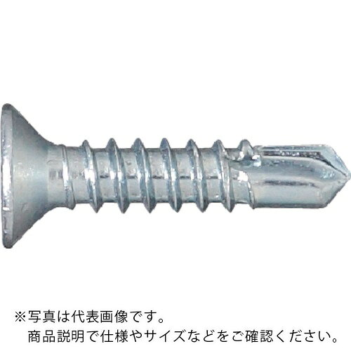 特長：ニューポイントは安定した切れ味を実現します。頭部を締結面と面一にする時に使用します。用途：サラ揉みされた金物などの締結に。座ぐり金具、軟質木材と鉄下地への締結に。仕様：ねじピッチ(mm)：1.4(18山)頭部径(mm)：8.0適合ドラ...