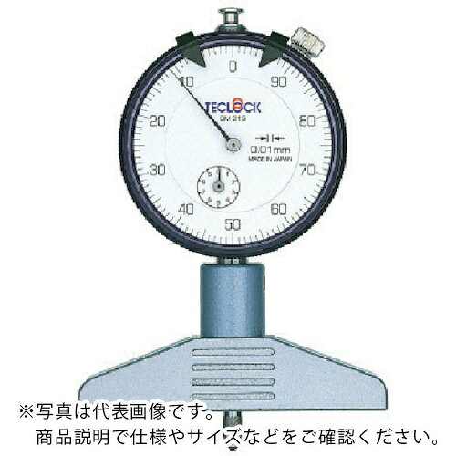 特長：鋼球測定子タイプです。用途：デプスゲージは、測定物の深さや段差の測定に最適。仕様：測定範囲(mm)：10目量(mm)：0.01測定子形状：φ3.2鋼球注意：別途運賃　●メーカー取寄商品について 本商品はメーカーからの取寄商品となります...