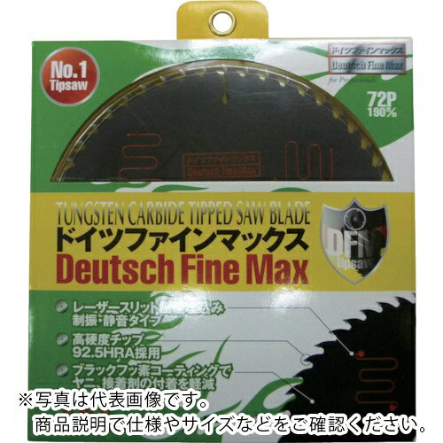 特長：耐摩耗性に優れた92．5HRA高硬度チップ採用により長切れしますブラックフッ素コーティングによりヤニ・接着剤等の付着を大幅軽減レーザースリット樹脂埋込み『制振・静音タイプ』用途：一般木工・集成材　造作仕上げ用仕様：外径(mm)：190...