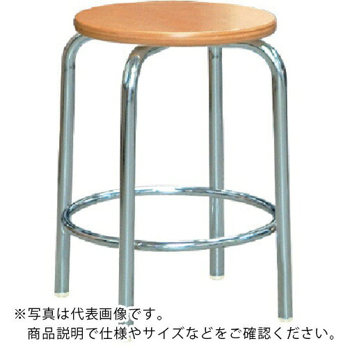 特長：内リングのため場所を取らず丈夫です。仕様：座奥行(mm)：360色：ナチュラルセイコー　ラウンドスツール材質／仕上：座部:ブナ合板脚部:スチールパイプ　●メーカー取寄商品について 本商品はメーカーからの取寄商品となります。 納期は、メ...