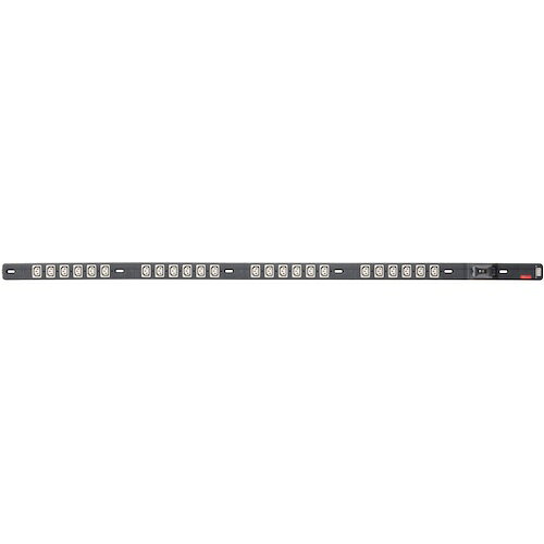特長：IEC C13の電源が供給可能です。仕様：定格：20A 250Vコンセント数：24幅(mm)：50長さ(mm)：1580安全ブレーカ付 20A 200V コンセントバー (C13×24)　●メーカー取寄商品について 本商品はメーカーか...