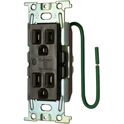 特長：医用コンセントは JIS T 1021 [医用差込接続器]適合品です。仕様：定格：15A 125Vコンセント数：2色：チョコ極数：接地2P電源：その他ML医用接地埋込ダブルコンセント（C形） 通電表示ランプ付（チョコ）　●メーカー取寄...