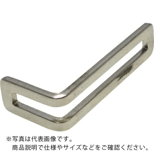特長：材質は鉄でニッケルめっき。用途：さまざまな箇所へ補助金物として使用します。仕様：寸法図をご確認ください。材質／仕上：鉄ニッケルめっき　●メーカー取寄商品について 本商品はメーカーからの取寄商品となります。 納期は、メーカー確認後、メー...