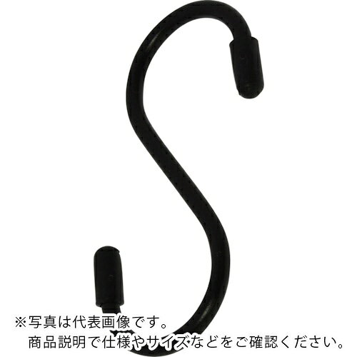 特長：小さいS型フックです。カラー被膜が施されています。用途：吊り下げ用フックなどに。仕様：色：白A(mm)：29B(mm)：150C(mm)：4サイズ：4×150材質／仕上：鉄樹脂被膜　●メーカー取寄商品について 本商品はメーカーからの取...