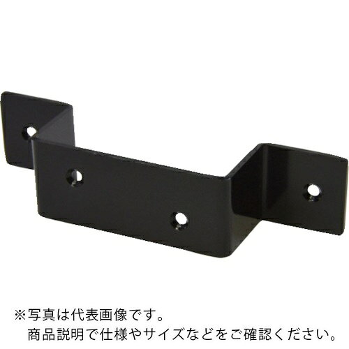 特長：2×4材用の金具です。仕上がりが綺麗で完成度の高い作品が作れます。カラーは黒、サビに強くキズがつきにくい塗装です。用途：2×4材をとめることが可能。ウッドデッキなどを作る場合に使用。仕様：幅(mm)：163.8高さ(mm)：35.3厚...