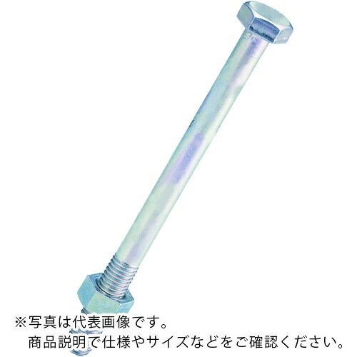 特長：六角ボルトとナットのセット品です。用途：小梁と軒桁、軒桁と柱、梁と柱および胴差と通し柱の連結に。木材と金物を強く止めるために使用。仕様：寸法(mm)d：M6寸法(mm)L：130ねじピッチ(mm)：1.0タイプ(全ねじ/半ねじ)：並目...