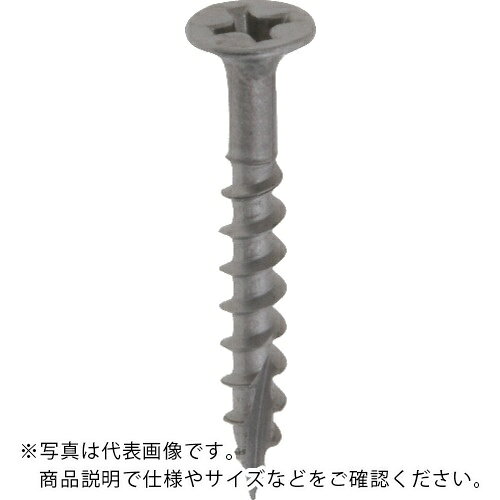 特長：焼入れ加工を施しているので釘より強い保持力があります。フレキ付で木材の浮き上がりを防止します。木用ねじより細く先端が鋭いVカットになっているため木割れを防ぎます。電動ドライバーを使用でき、下穴が不要なので作業性に優れています。用途：細...