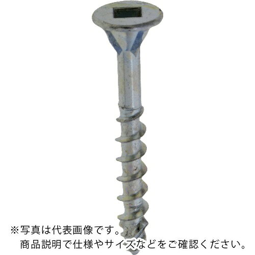 特長：先端特殊形状で木割れしにくく木の端でも打ちやすいです。フレキ形状で木材にキレイに収まります。四角穴のねじは、十字穴よりドライバーがしっかりくい込むため、安定してねじ込めます。用途：木材同士を取り付ける際に使用。仕様：専用四角ビット付(...