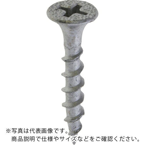 特長：石こうボード取付け用のビスです。パテがのりやすいナシ地頭です。用途：合板やコンパネに石こうボードを取り付けるときに使用。仕様：全長(mm)：28造作ねじ材質／仕上：鉄表面処理：ラスパート処理　●メーカー取寄商品について 本商品はメーカ...