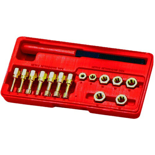 仕様：タップ＆ダイス：M6×1.00・M8×1.25・M10×1.25・M10×1.50・M12×1.25・M12×1.50・M12×1.75　ヤスリ：0.75・1.00・1.25・1.50・1.75・2.00・2.50・3.00　●メーカ...