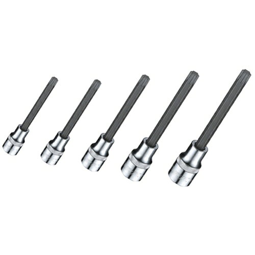仕様：スターロングビットソケット5pcsセットセット内容：T-30・T-40・T-45・T-50H・T-55注意：郵便局のゆうパケットでの発送のため、多少到着に日数がかかります。　●メーカー取寄商品について 本商品はメーカーからの取寄商品と...