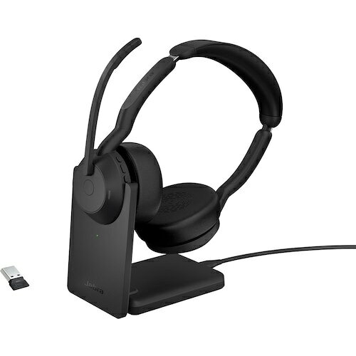 特長：オールラウンドなヘッドセットです。仕様：Bluetooth接続／バッテリー持続時間最長18時間／ワイヤレス動作範囲最大30m独自の頭部クッションアクティブノイズキャンセリングノイズキャンセリングマイク28mmスピーカーミュート機能付き...