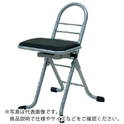 特長：座面の高さ　ワークに合わせて簡単に調節出来ますSH33cm〜57cm仕様：座幅(mm)：350張地：ビニールレザー張り色：シルバー座高(mm)：330〜570完成品材質／仕上：座部：ビニールレザー脚部：スチールパイプ(粉体塗装)　●メ...