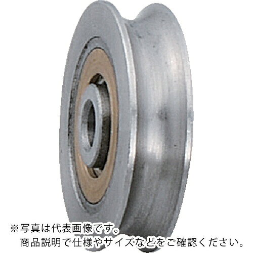 特長：ベアリングを使用していますので耐久力に優れています。仕様：車輪径D(mm)：35車輪幅B(mm)：9ボス幅B1(mm)：10.5穴径F(mm)：6a(mm)：35b(mm)：30c(mm)：6e(mm)：9f(mm)：10.5r(mm...