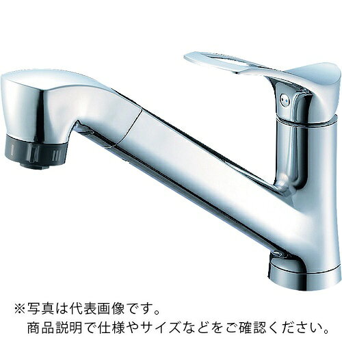 特長：レバー1本で吐水・止水操作や温度調節ができるシングルレバーハンドルは、操作がとても簡単。ご高齢の方からお子様まで、誰にとっても使いやすいので、みんなが集まるキッチンなど、使用回数の多い水回りに最適。止水部には耐久性に優れたセラミックを...
