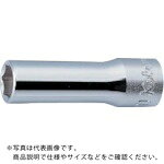 特長：デイープソケットです。仕様：差込角(mm)：9.5対辺寸法(mm)：23全長(mm)：65対辺形状：6角対辺(mm)：23材質／仕上：クロムモリブデン鋼(SCM435)　●代表画像について 商品によっては、代表画像を使用している場合が...