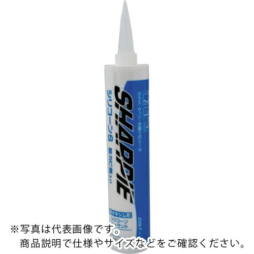 特長：防カビ剤入りシリコーンシーラントです。耐候性、耐水性に優れています。作業性に優れた一成分形です。使用温度範囲が-50℃〜150℃と広範囲です。用途：窓枠への硝子の取り付け浴槽、流し台の取り付け部分の補修仕様：色：クリア容量(ml)：3...