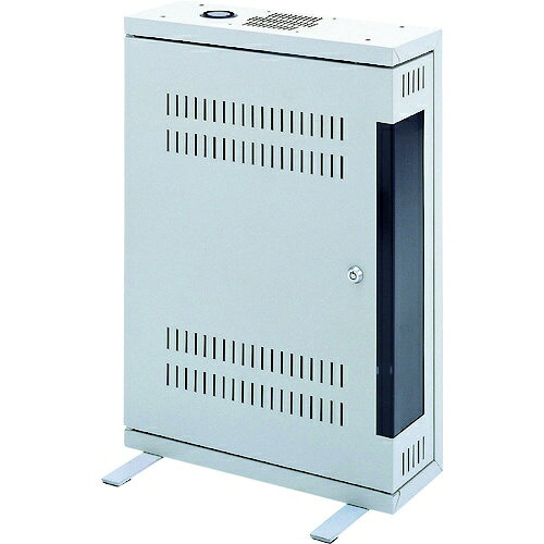 特長：小規模LAN用機器収納用19インチマウントボックス2Uです。LAN用機器収納ボックスです。設置方法として、床面・壁面共に可能です。背面のケーブル口はメンテナンスがしやすい、切れ込みタイプになっています。床面設置の際の転倒防止フラットバ...