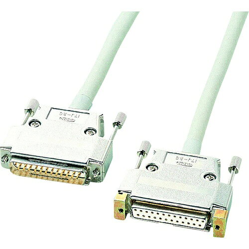 特長：RS-232CケーブルD-sub25pin10m延長用（ストレート全結線）です。2重シールドケーブル銅製高密度編み組シールド材の内側に密閉型のアルミシールド処理を施し、低域から高域までほとんどのノイズから大切なデータを守ります。ツイス...