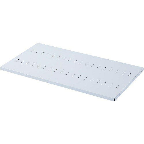 特長：eラック用奥行き500mmの棚板(W1000用)です。eラックの全てのシリーズに取付け可能です。機器固定ベルト（RAC-BL1）取付け穴付きです。重量物にも耐えられるスチール製です。50mmピッチで高さ変更可能です。耐荷重は50kgで...