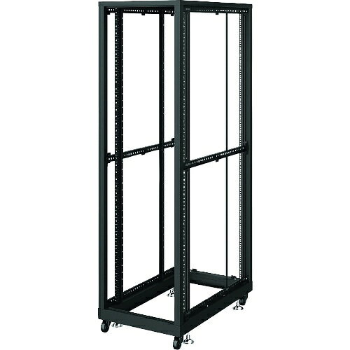 特長：組立式19インチサーバーラックです。梱包が小さく分かれている為、搬入経路の制約を受けません。マウントアングルは、EIA規格(EIA-310-D準拠)ユニバーサルピッチ(42U)の採用しています。ケージナットに対応しています。前後のマウ...