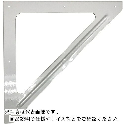 特長：スタンダード、吊、フラットの3タイプの取り付けが可能です。「ダルマ穴」型のビス穴を採用で狭いスペースや高所など、 取り付けが難しいと思われるところビスの取り付けが簡単にできます。用途：コーナー部分やドア上などの隙間スペースに棚をつくる...
