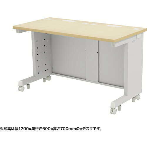 特長：設置場所や設置機器、用途に合わせて150種類のサイズから選べるデスクシリーズです。幅600〜1800mm、奥行500・600〜800mmで50mmピッチのサイズバリエーションがあります。高さは700mmと720mmを選べます。レイアウ...
