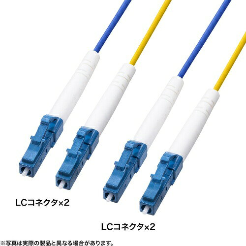 特長：10GBASE-SR/SW規格伝送に対応する10ギガビット高速通信が可能なOM3仕様準拠の光ファイバケーブルです。10GBASE-Sなどの10Gigabit EthernetやFibreChannelで使用可能な光ファイバケーブルで、...