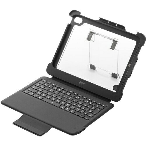 特長：iPad 第10世代（2022年モデル）・iPad A16とタイプCケーブルで接続できるケース付きキーボードです。内蔵コネクタを採用し、コネクタを接続したまま収納できる、シンプルかつスマートなデザインです。日本語JIS配列を採用してい...