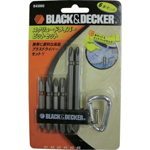 特長：両頭ドライバービットです。用途：締め付け先端ビット。仕様：6.35mm六角軸プラスビットセットセット内容(本)：665mmプラスビット100mmプラスビット材質／仕上：鉄セット内容／付属品：#1プラス65mm×1、#2プラス65mm×...