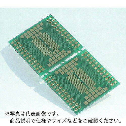 特長：SOP ICをユニバーサル基板上で使用できます。用途：SOP ICピッチ変換仕様：外形寸法(mm)幅：75外形寸法(mm)奥行：120外形寸法(mm)高さ：2特長：0.635mmピッチ SOP IC変換用パターン：両面0.635mmM...