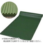 特長：ゴム製による消音効果、筋板形状でノンスリップ効果があります用途：スロープ通路用マット仕様：色：緑サイズ長辺(m)：10サイズ短辺(mm)：1200厚さ(mm)：6巾(mm)×長さ(M)×厚み(mm)：1200×10×6材質／仕上：天然...