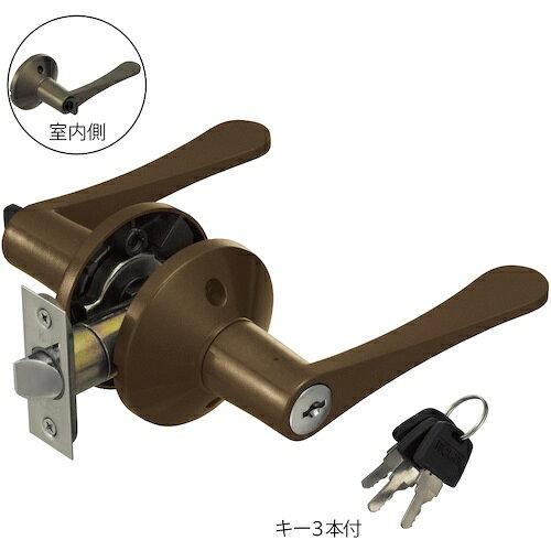 特長：サイズを可変できるチューブラッチ採用で握り玉やレバーハンドルから交換できます。2種類の取付け方法で、交換前のドアノブ機構がチューブラ錠・円筒錠でも取付けが可能です。別売の化粧プレートを使用すると跡形も隠すことができます。仕様：色：アン...