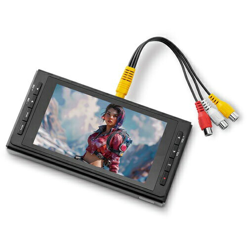 特長：VHS、8mm、PS5、PC画面などさまざまな映像をデジタル化本体モニターで映像をみながらワンプッシュで録画開始5インチモニター、バッテリー駆動で録画や再生が快適パソコン不要、かんたんケーブル接続テレビを接続して、思い出の映像を大画面...