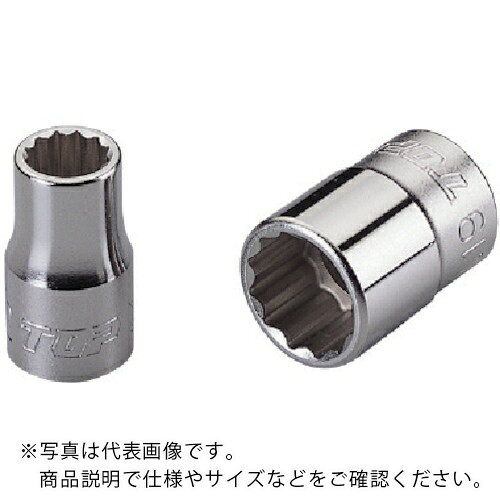 特長：ソケットレンチ用ソケットです。用途：ボルト・ナットの締め緩めに。仕様：差込角(mm)：19.0対辺寸法(mm)：26全長(mm)：50対辺(mm)：26材質／仕上：特殊合金鋼注意：必ずボルト・ナットの二面幅に合ったサイズをご使用下さい...