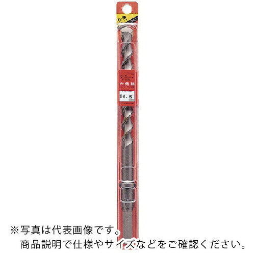 特長：打撃回転力をロスなく効率的に伝えるハンマードリル専用ビットです。六角軸ビットで強力タイプです。ブリスターパック包装です。用途：被削材:コンクリート。仕様：刃径(mm)：14.3有効長(mm)：162全長(mm)：280シャンク径(mm...