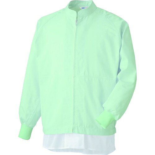 特長：体毛などの衣類外落下を防ぐ機能がついています。優れた通気性で、暑い職場でも快適です。4色のカラー展開で、交差汚染対策ができます。制電素材を使用しております。上衣の内側についているメッシュをスラックスの中に入れることで、体毛・異物等の衣...