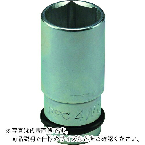 特長：インパクト用の薄型セミロングソケットです。仕様：差込角(mm)：12.7対辺寸法(mm)：23全長(mm)：60対辺形状：六角適合ピン：4-P2適合Oリング：4-O2材質／仕上：クロムモリブデン鋼セット内容／付属品：ピン・リング　●メ...