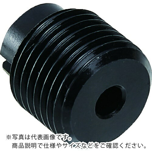 特長：ホルダに付属されているクーラント用バックアップスクリューです。仕様：全長L1(mm)：14全長L2(mm)：10ねじ寸法：M18×P1.5ホルダに付属されているクーラント用バックアップスクリューです。材質／仕上：SCM440　●代表画...