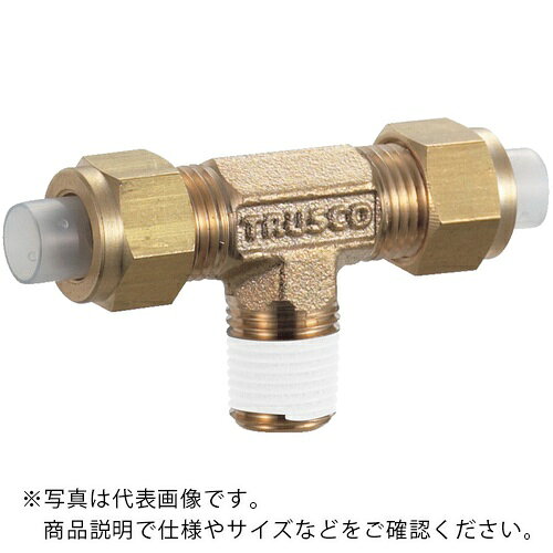 特長：ねじ部にシール加工を施しています。耐圧、耐震動性に優れます。用途：空圧、油圧、水圧用。仕様：接続口径：R1/8呼び径：R1/8使用流体：水・空気・油タイプ：チーズ適合チューブ外径(mm)：4適合チューブ内径(mm)：2適合チューブサイ...
