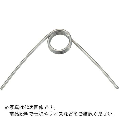 特長：円筒形に巻かれたばねを、コイル中心線に対してねじる方向に使用するばねです。アーム角度を閉じる方向で使用される場合は、コイル径が減少するためばねの支持棒の径は、最大負荷時コイル内径の約90%が理想的です。クリップなど挟んで戻す力を必要と...
