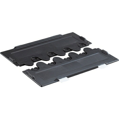 仕様：適合コンテナ：CR-S50-E色：黒外形寸法(mm)間口：530外形寸法(mm)奥行：366外形寸法(mm)高さ：182枚1組セット内容／付属品：ジョイント（取付部品）4個　●代表画像について 商品によっては、代表画像を使用している場...