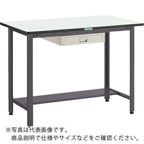 特長：人間工学に基づいた立作業をするのに疲れない高さになっています。主要部溶接構造のノックダウン方式。組立作業等、立ち作業を意識した設計。床を傷つけない樹脂ベース。美観を大切にする工場の為にスマートなデザイン。アジャスターとの交換により、簡...