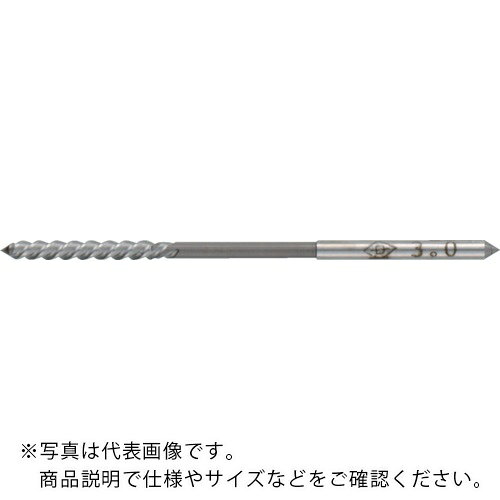 特長：ハンドリーマと比較し、高速回転でも対応ができ、難削材加工も可能です。左ねじれ高リード刃径、ねじれ角度60°です。用途：被削材:軟鋼、一般鋼、ステンレス鋼、鋳鉄、軽合金。仕様：刃径(mm)：2刃数(枚)：2刃長(mm)：13全長(mm)...