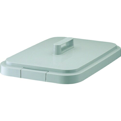 特長：角型PPペール70L（品番：TPPK-70-GY）用フタ。仕様：適合本体：TPPK-70-GY色：グレー間口(mm)：504奥行(mm)：330高さ(mm)：89材質／仕上：ポリプロピレン（PP）注意：本体は別売りです。本体適合品番は...