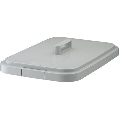 特長：角型PPペール95L（品番：TPPK-90-GY）用フタ。仕様：適合本体：TPPK-90-GY色：グレー間口(mm)：559奥行(mm)：359高さ(mm)：89材質／仕上：ポリプロピレン（PP）注意：本体は別売りです。本体適合品番は...