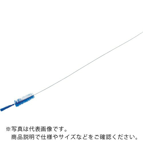 特長：線材の脱毛がなく耐久性に優れています。毛材がPBTなので耐薬、特に耐酸・有機溶剤に優れます。芯材は防錆効果のあるステンレス製です。用途：ピペット及び細管などの実験器材の洗浄に。仕様：色：青毛幅(mm)：60毛丈(mm)：20端毛長さ(...